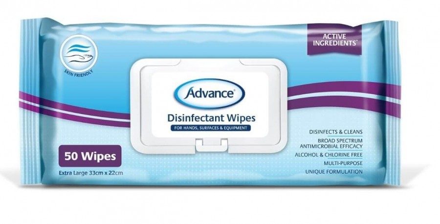 Advance® Multi-Purpose Disinfectant Wipes | ContinenceCare